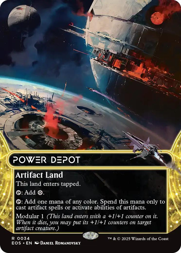 Power Depot [34] [Borderless] [Edge of Eternities: Stellar Sights] [Non-Foil] – Face to Face Games