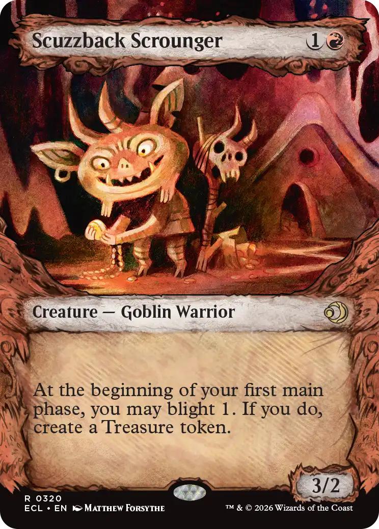 Scuzzback Scrounger [320] [Fable Frame] [Lorwyn Eclipsed] [Non-Foil ...