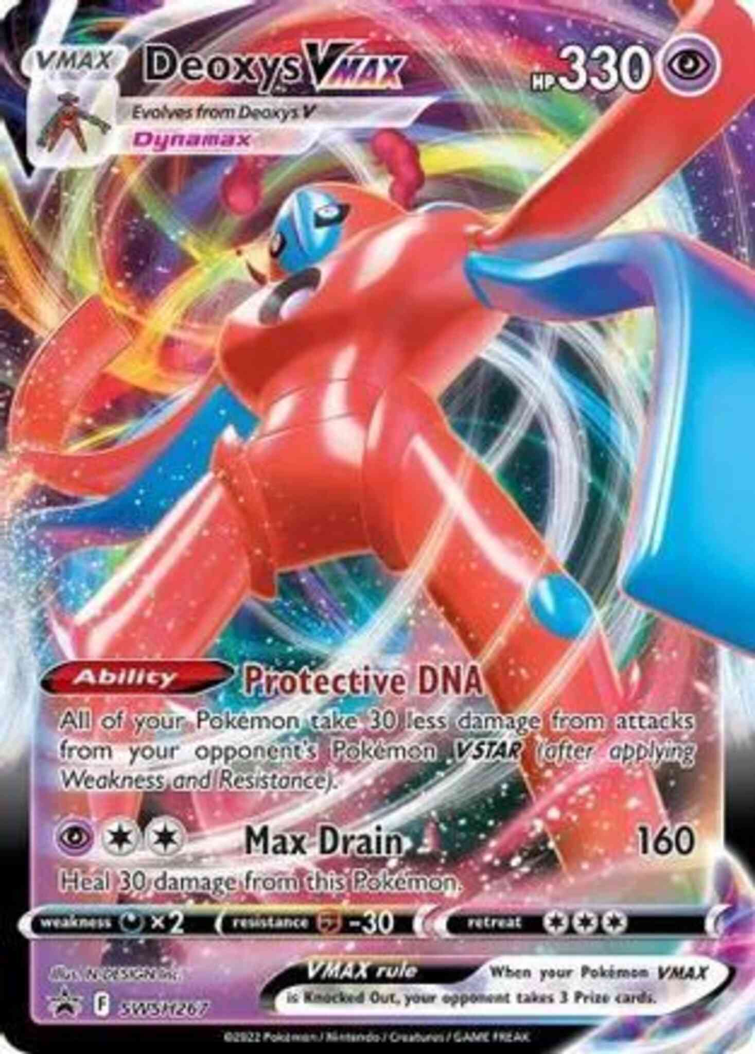 Deoxys VMAX - SWSH267 - Promo [swshp-SWSH267] [Ultra] – Face to Face Games
