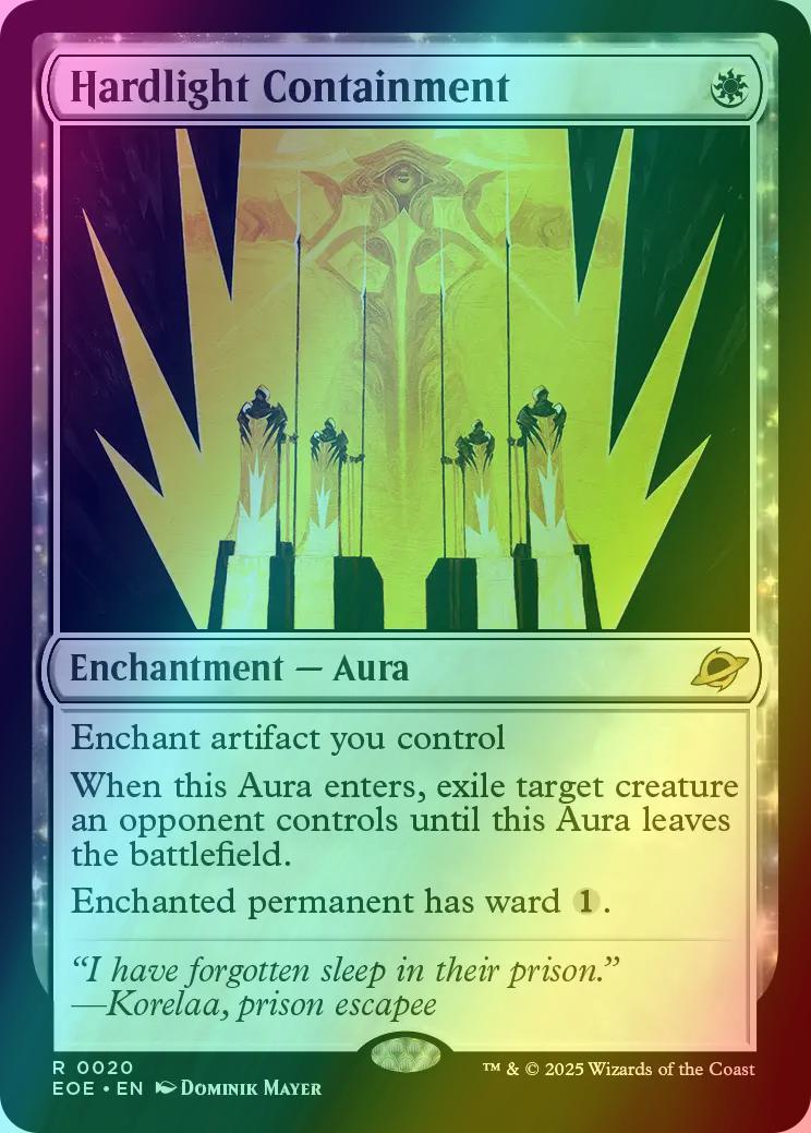 Hardlight Containment [20] [Edge of Eternities] [Foil] – Face to Face Games