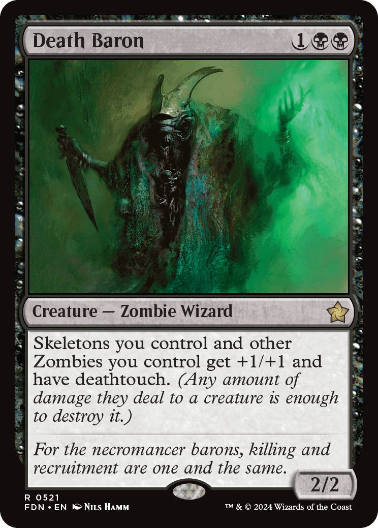 Death Baron [521] [Foundations] [Non-Foil] – Face to Face Games