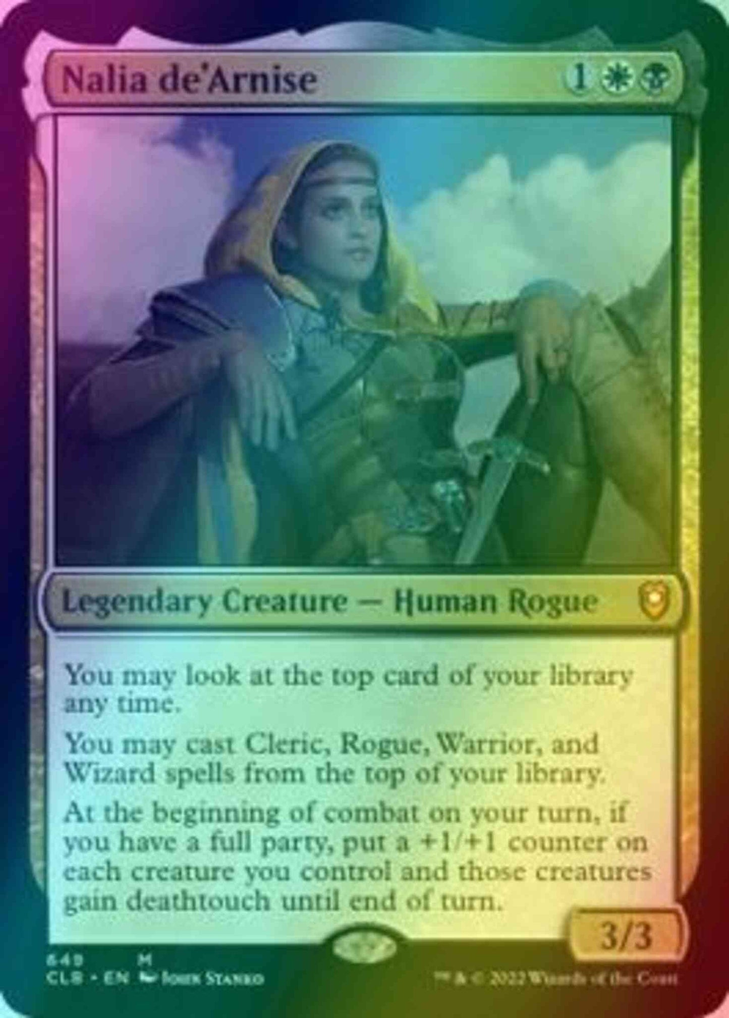 Nalia de'Arnise [649] [Commander Legends: Battle for Baldur's Gate ...