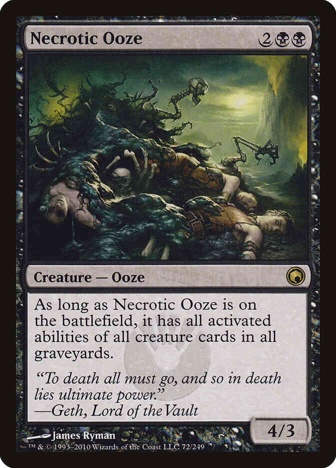 Necrotic Ooze [72] [Scars Of Mirrodin] [Non-Foil] – Face to Face Games