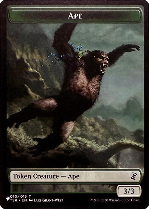 Ape Token (10) // Saproling Token (15) [TSR/WOC Set Symbol] [The List ...