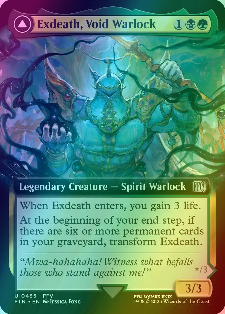 Exdeath, Void Warlock // Neo Exdeath, Dimension's End [485] [Extended ...