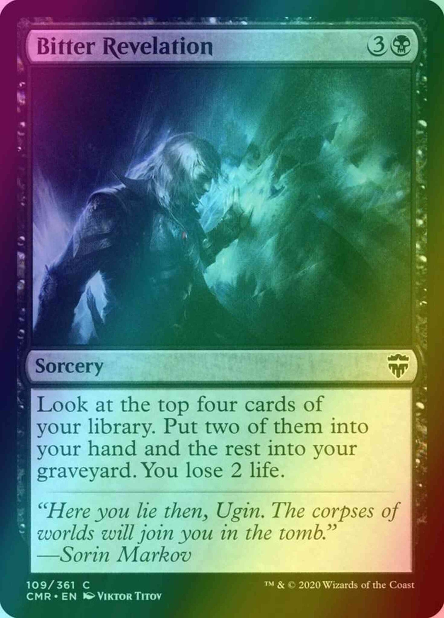 Bitter Revelation [109] [Commander Legends] [Foil] – Face to Face Games