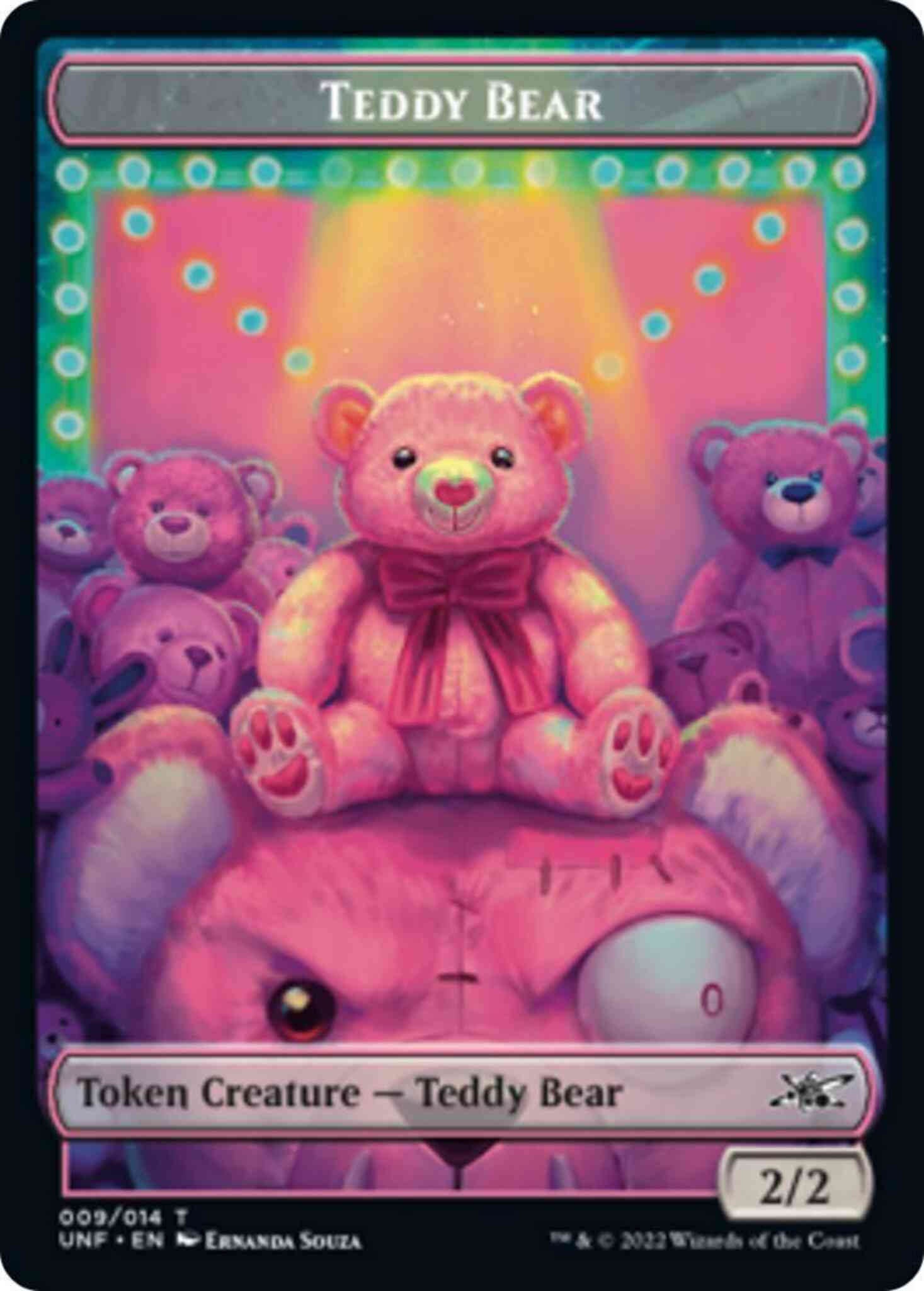 Teddy Bear Token [09] [Unfinity: Tokens] [Non-Foil] – Face to Face Games