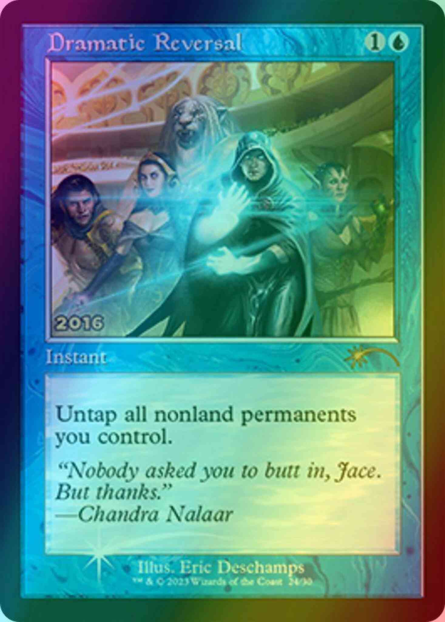 Dramatic Reversal [24] [Retro Frame] [30th Anniversary Promos] [Foil] – Face to Face Games