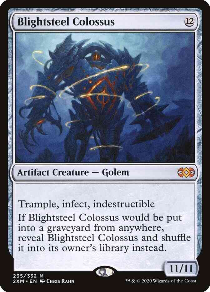 Blightsteel Colossus [235] [Double Masters] [Non-Foil] – Face to Face Games