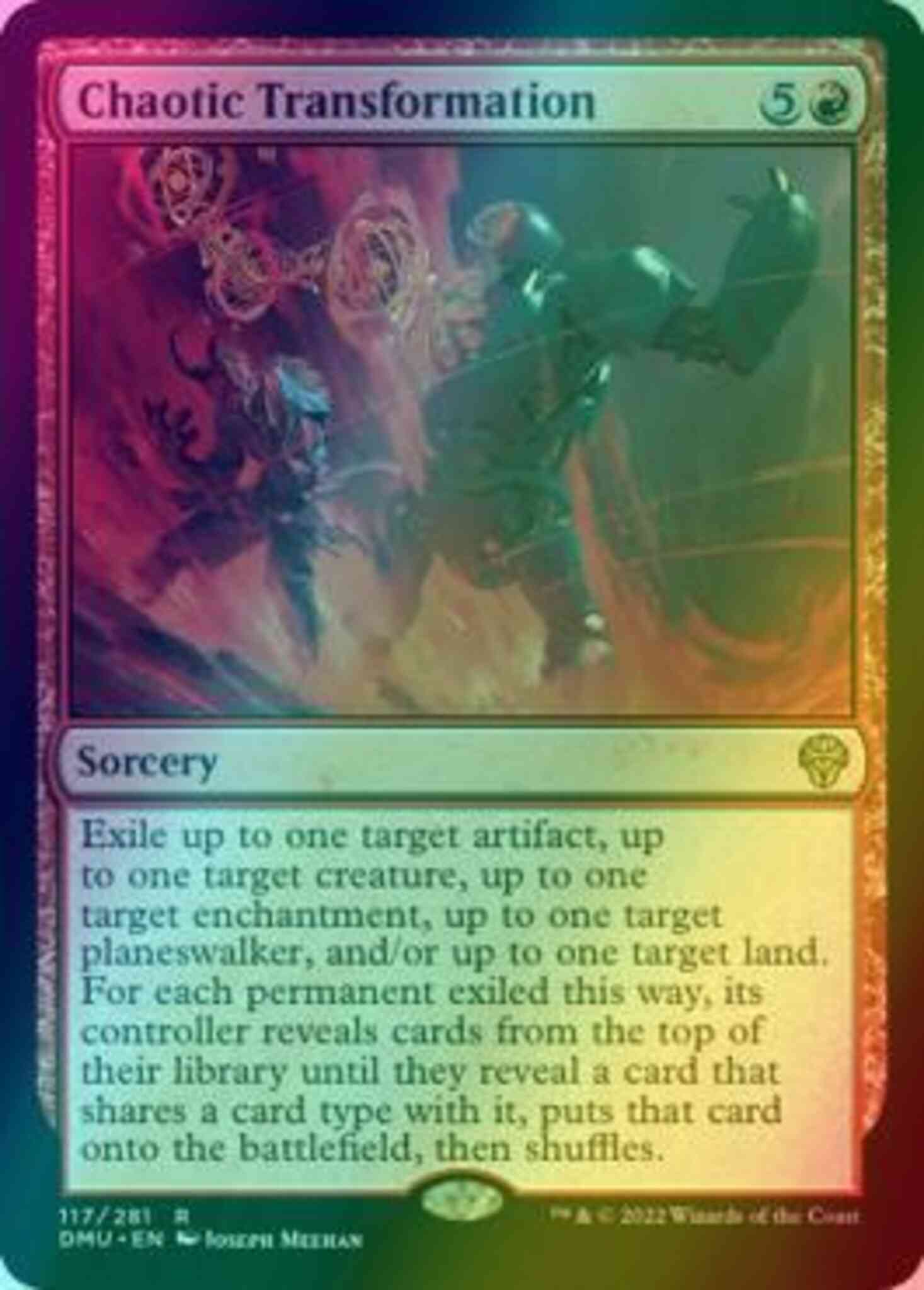 Chaotic Transformation [117] [Dominaria United] [Foil] – Face to Face Games