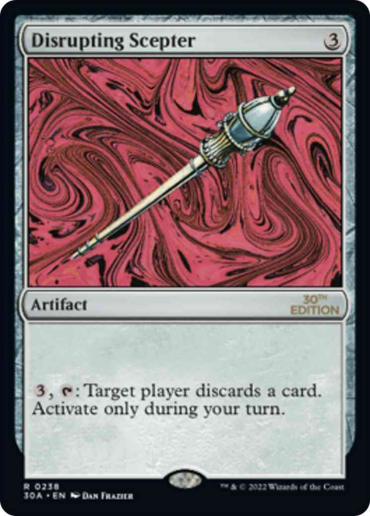Disrupting Scepter [238] [30th Anniversary Edition] [Non-Foil] – Face ...