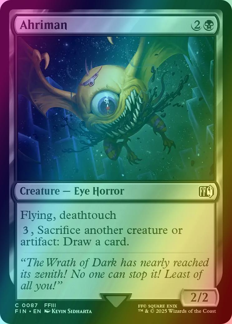 Ahriman [87] [FINAL FANTASY] [Foil] – Face to Face Games