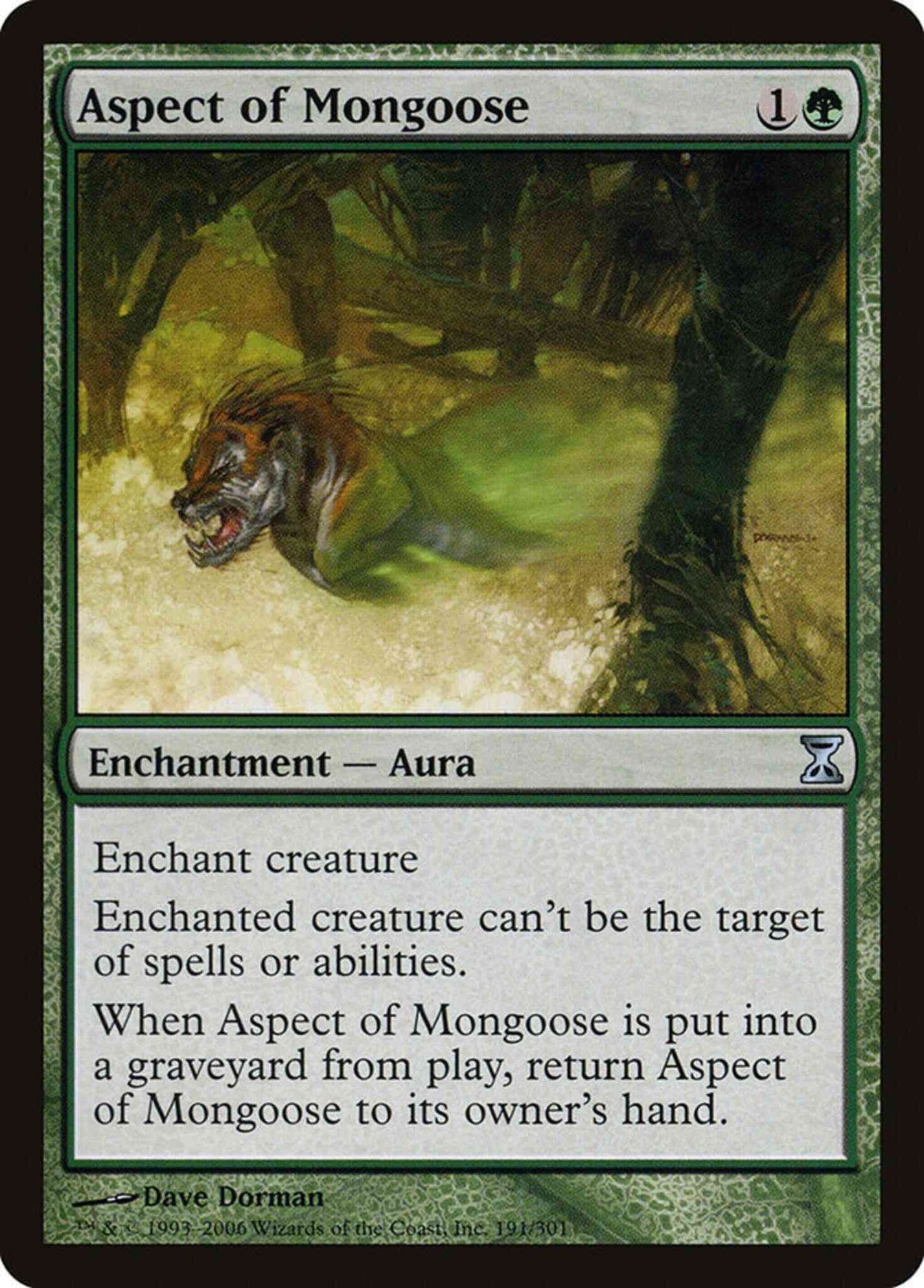 Aspect of Mongoose [191] [Time Spiral] [Non-Foil] – Face to Face Games
