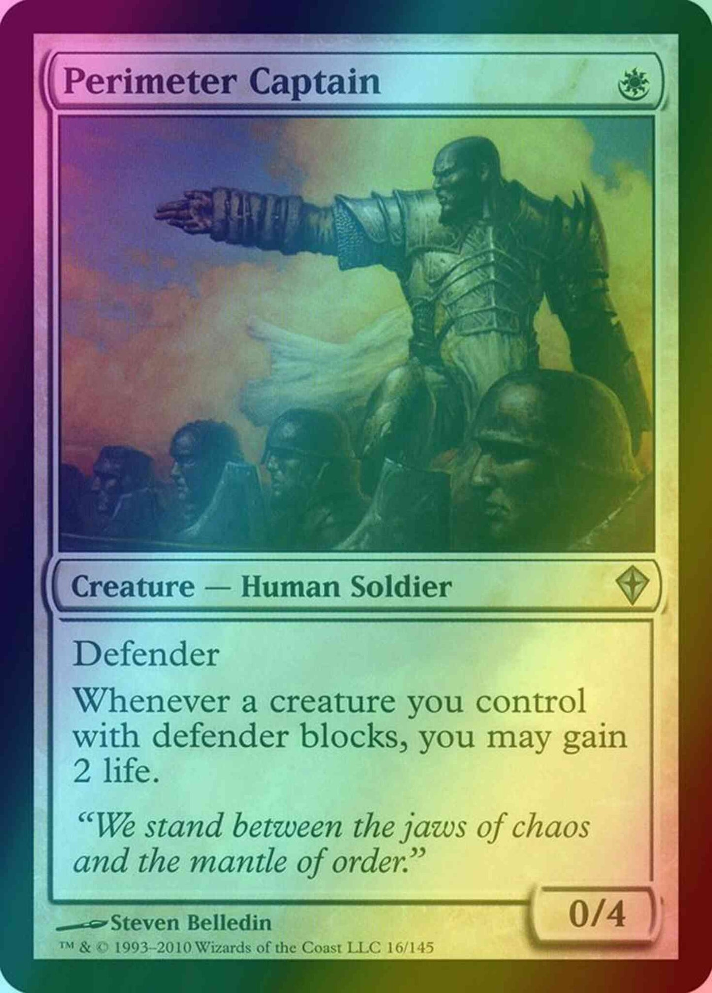 Perimeter Captain [16] [Worldwake] [Foil] – Face to Face Games