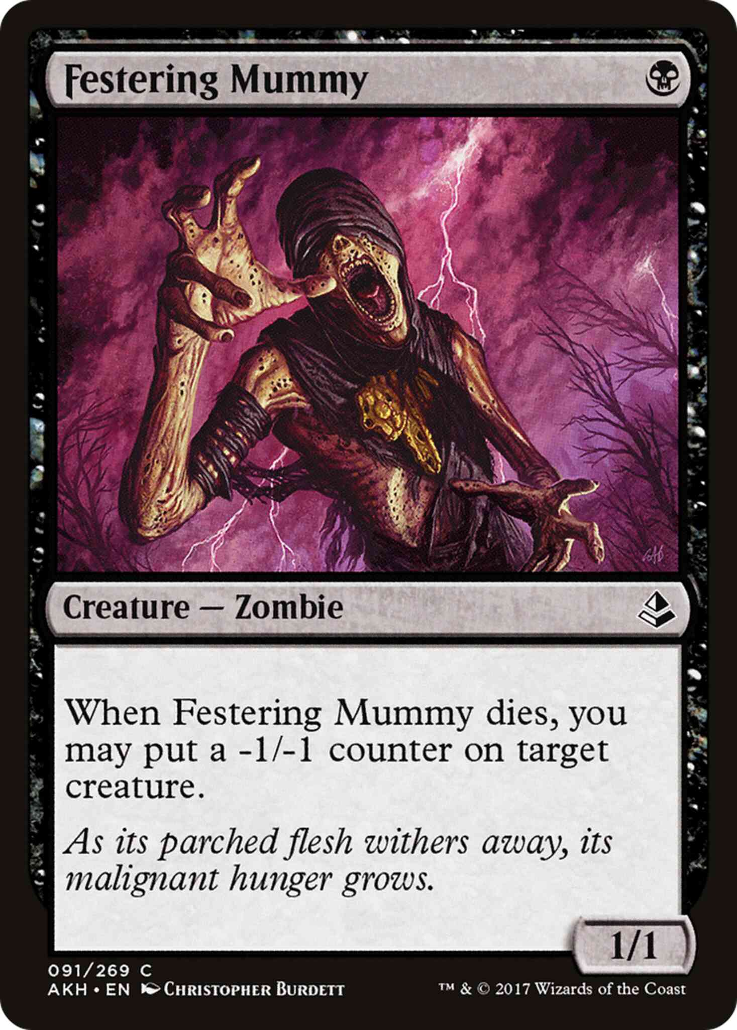 Festering Mummy [91] [Amonkhet] [Non-Foil] – Face to Face Games