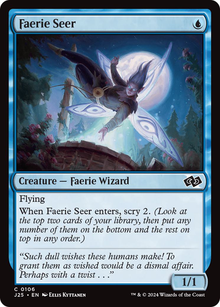 Faerie Seer [106] [Foundations: Jumpstart] [Non-Foil] – Face to Face Games