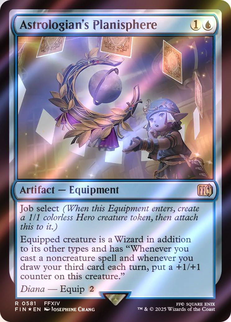 Astrologian's Planisphere [581] [FINAL FANTASY] [Surge Foil] – Face to ...