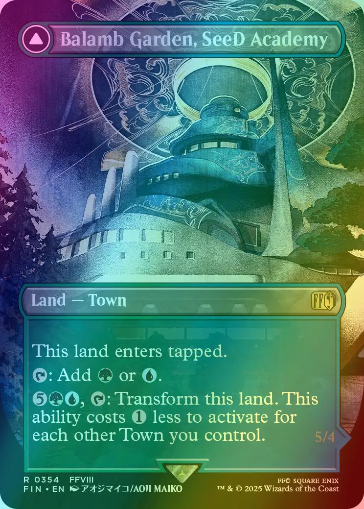 Balamb Garden, SeeD Academy // Balamb Garden, Airborne [354] [Borderle ...