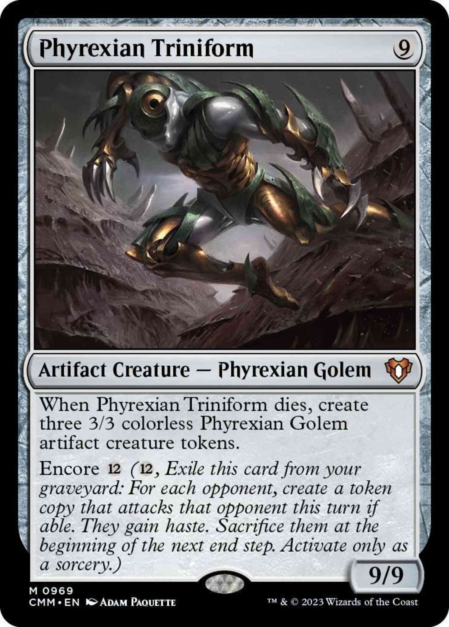Phyrexian Triniform [969] [Commander Masters] [Non-Foil] – Face to Face ...