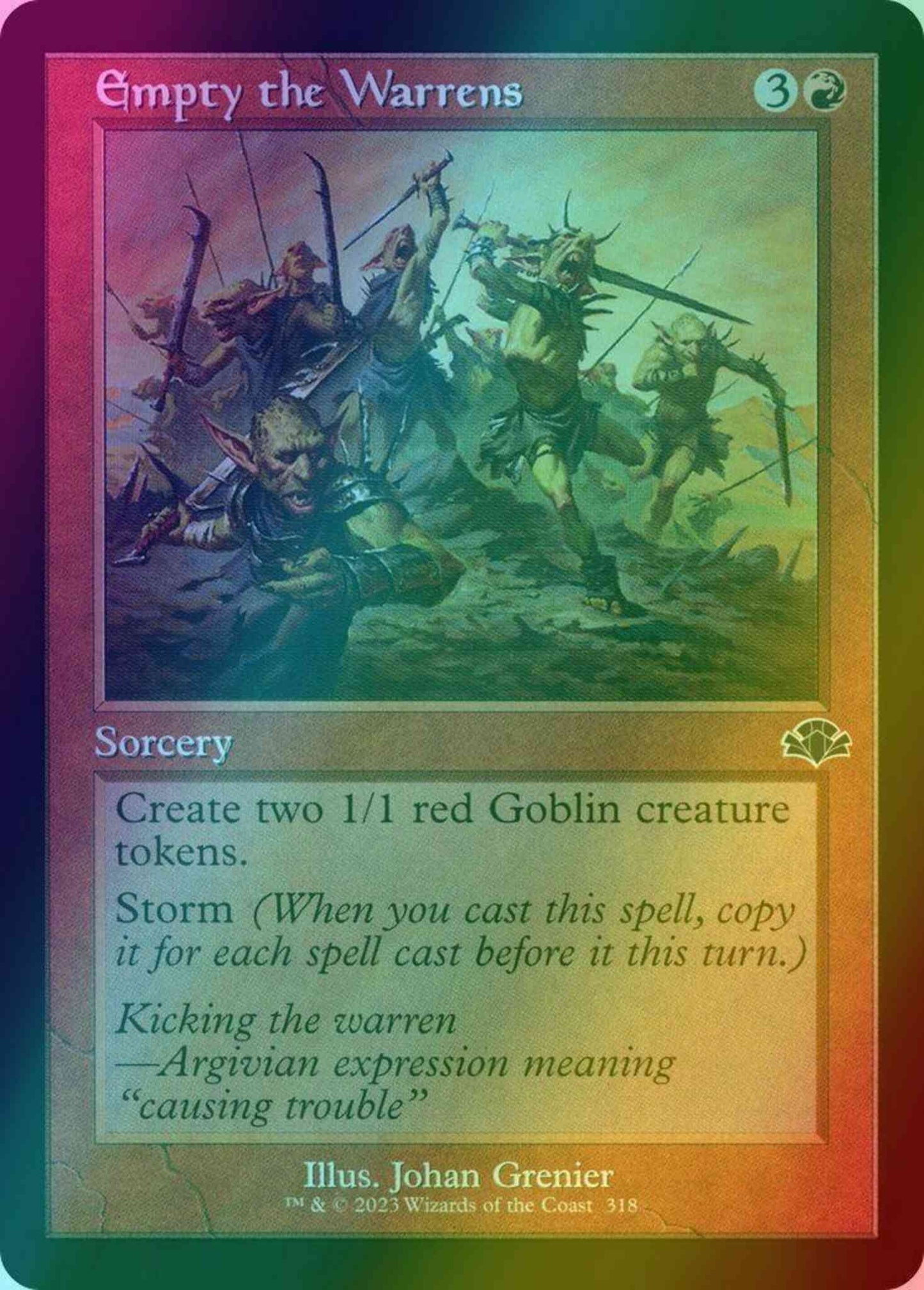 empty the warrens deck