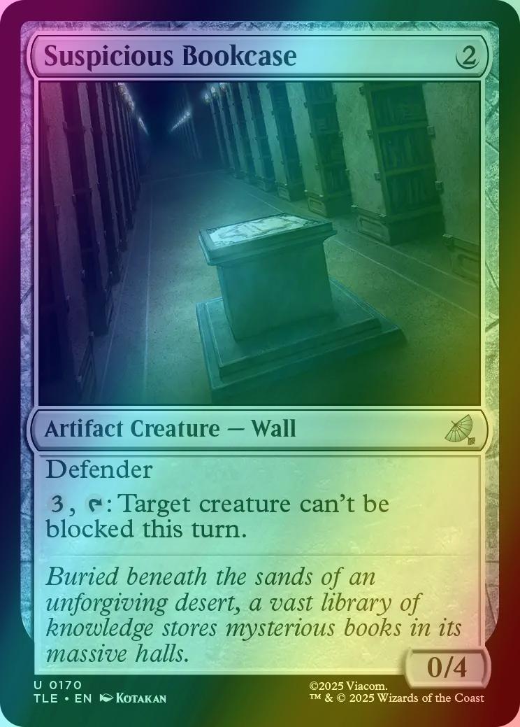 Suspicious Bookcase [170] [Avatar: The Last Airbender Eternal] [Foil ...