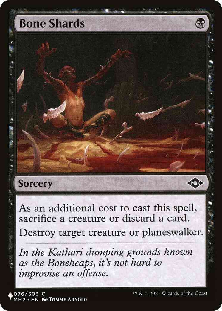 Bone Shards [MH2-76] [The List] [Non-Foil] – Face to Face Games