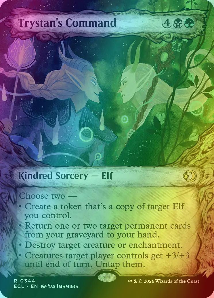 Trystan's Command [344] [Fable Frame] [Lorwyn Eclipsed] [Foil] – Face ...