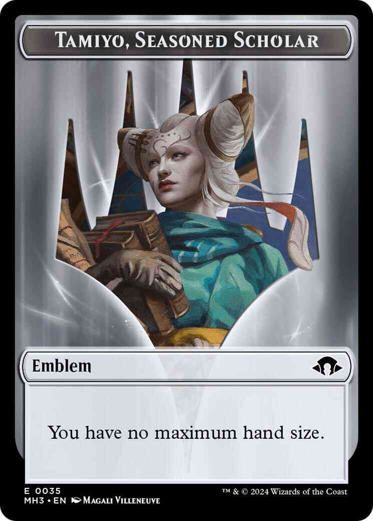 Tamiyo, Seasoned Scholar Token [35] [Modern Horizons 3: Tokens] [Non ...