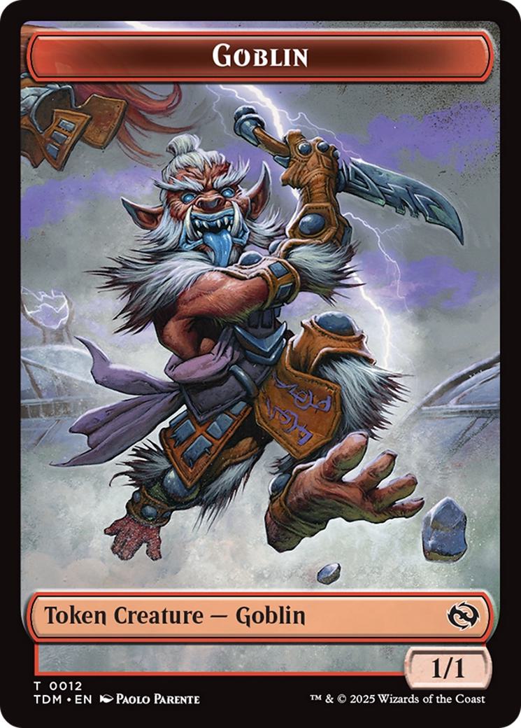 Goblin Token (12) // Soldier Token (04) [Tarkir: Dragonstorm: Tokens ...