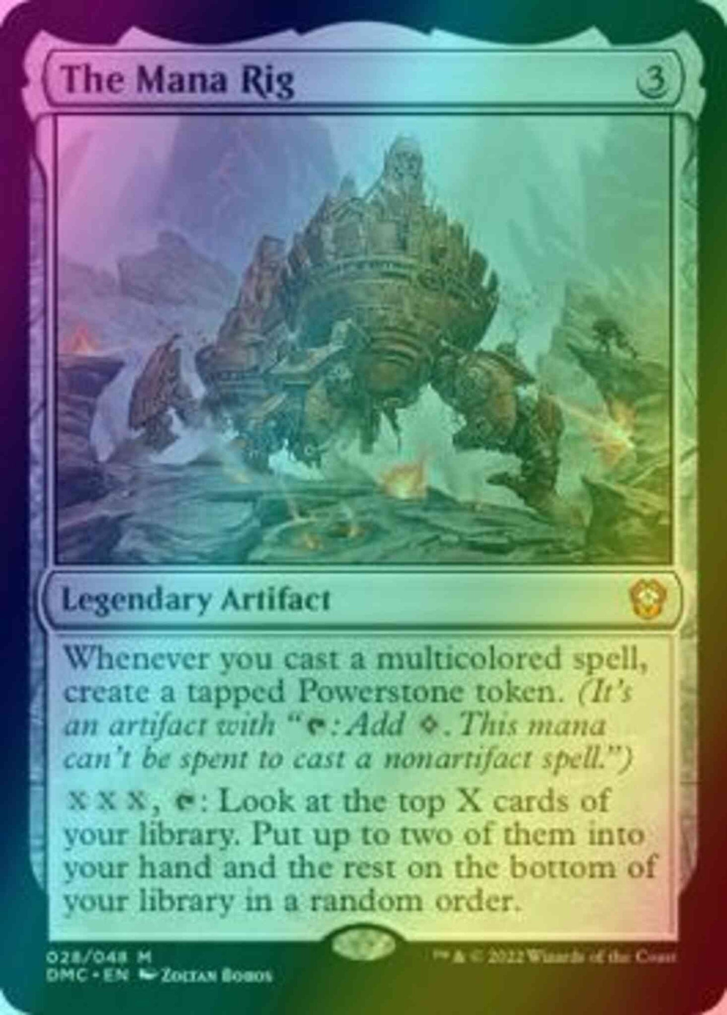 The Mana Rig [28] [Dominaria United: Commander] [Foil] – Face to Face Games