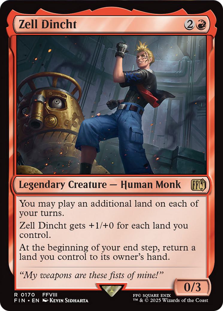 Zell Dincht [170] [FINAL FANTASY] [Non-Foil] – Face to Face Games