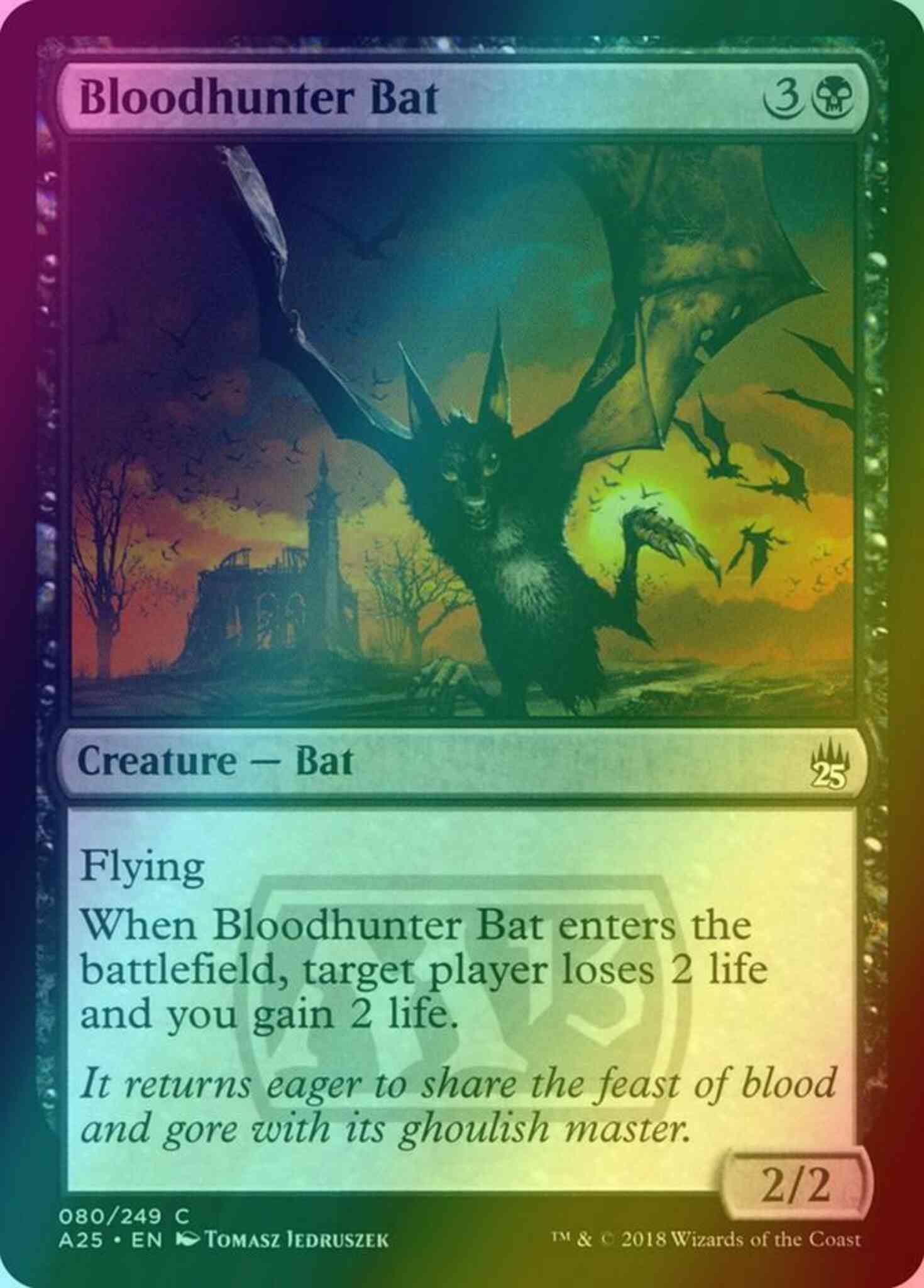 Bloodhunter Bat [80] [Masters 25] [Foil] – Face to Face Games