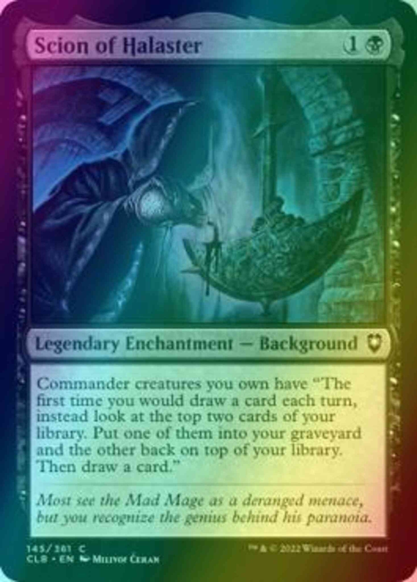 Scion of Halaster [145] [Commander Legends: Battle for Baldur's Gate ...