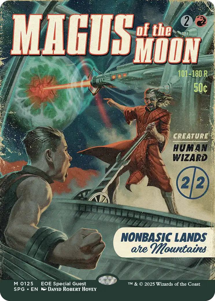 Magus of the Moon [125] [Borderless] [Special Guests] [Non-Foil] – Face to Face Games