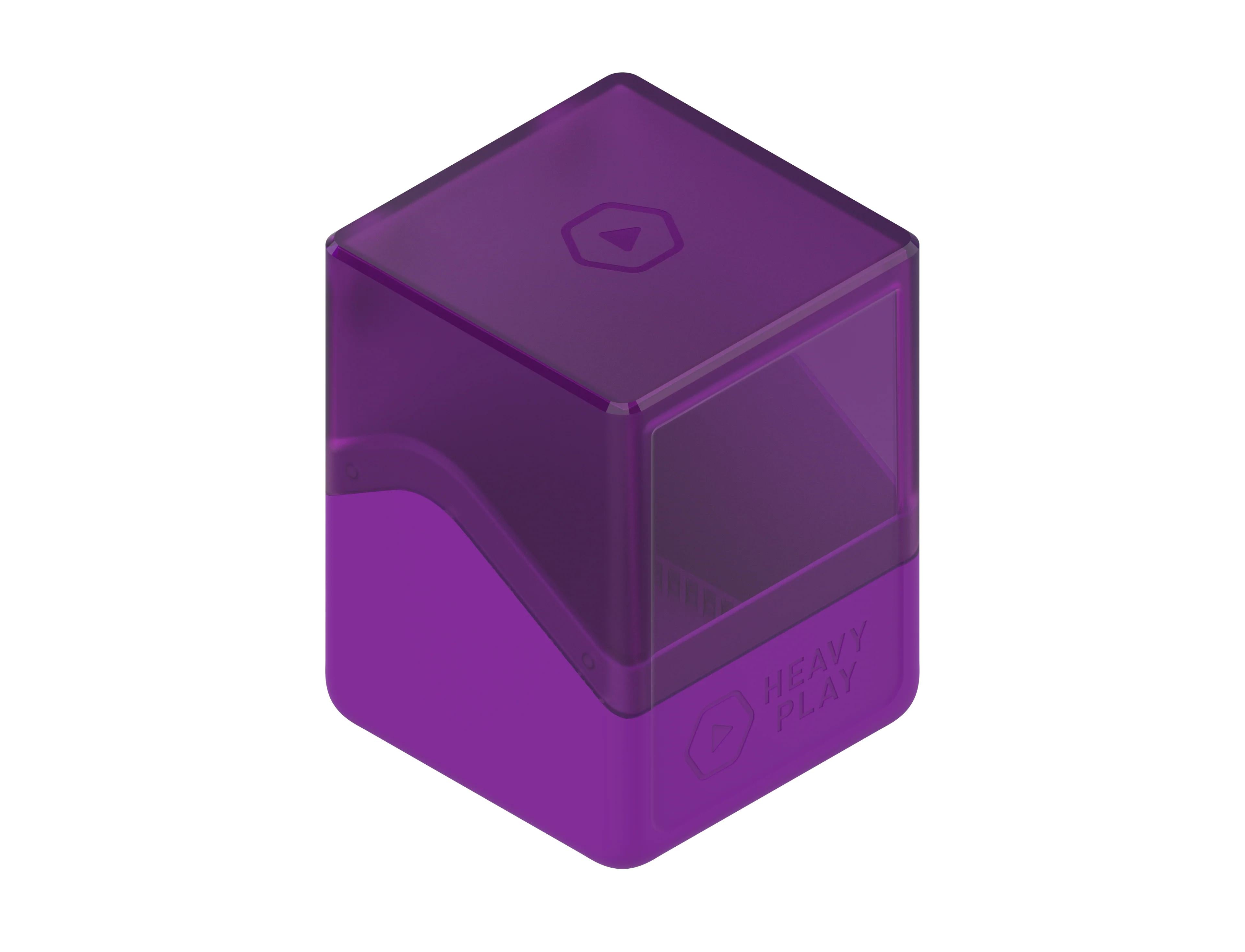 Heavy Play RFG Deck Box - 100+ - Bard Purple – Face to Face Games